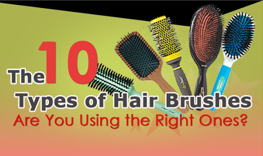 The 10 Types of Hair Brushes: Are You Using the Right Ones? - Barron's ...