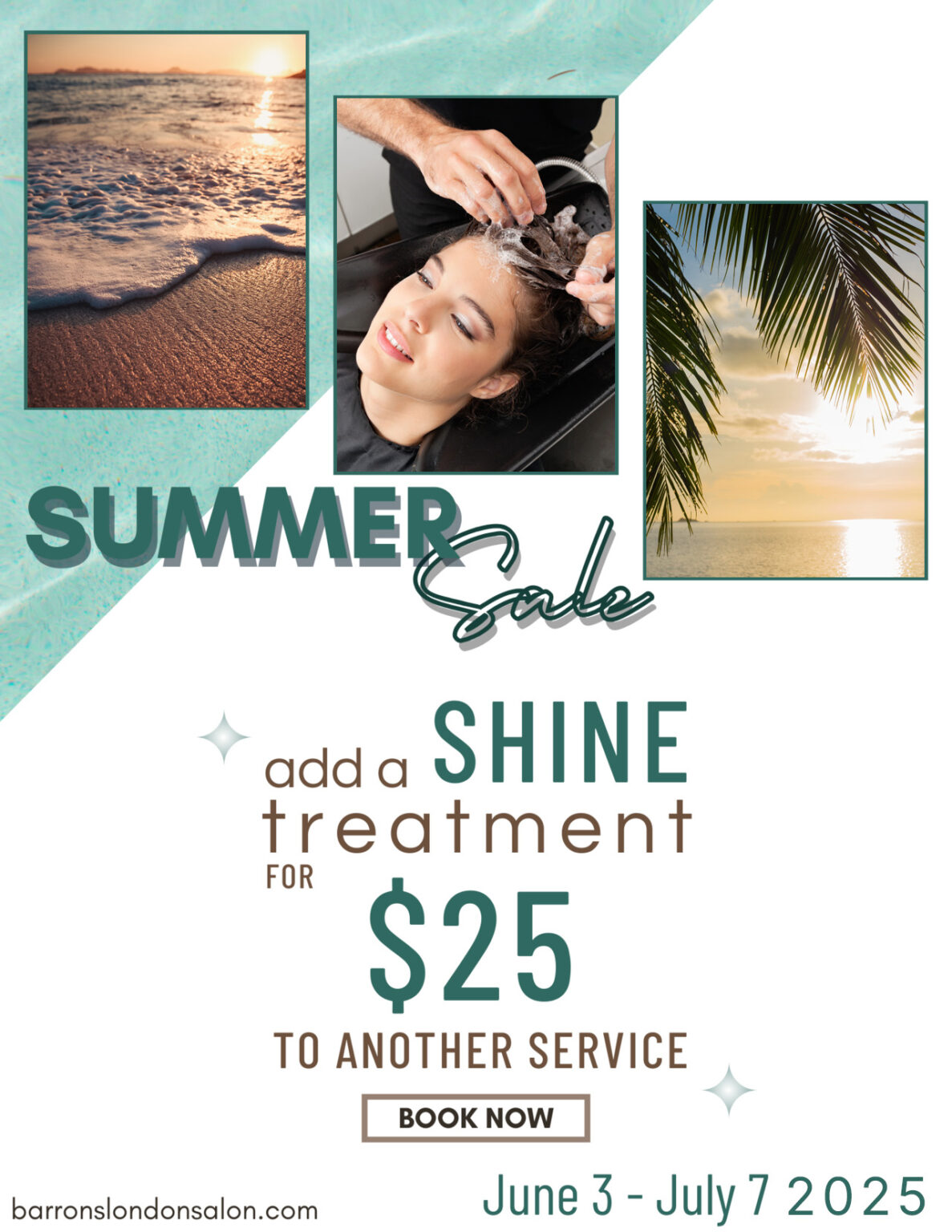 Summer Shine Treatment Special at Barron's London Salon - Barron's ...